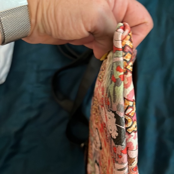 Sasha Fabiani | Bags | Vintage Betty Boop Crossover Bag Genuine Leather ...